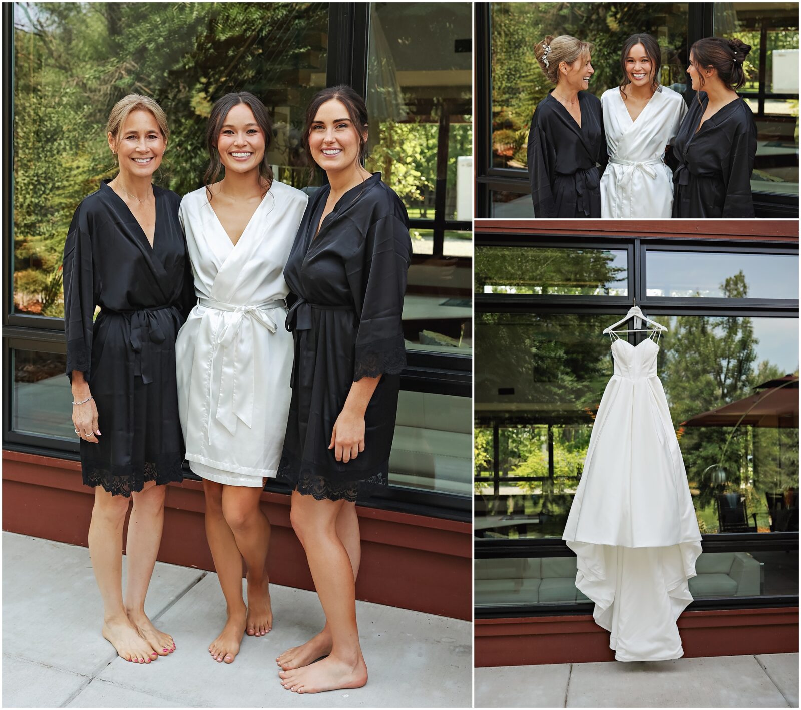 Classy Front Yard Wedding – C + Z - saranagelphotography.com